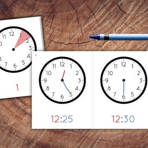 Telling Time Preschool Bundle, Preschool Printable - Etsy