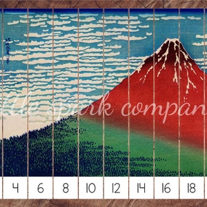 Skip Counting With Hokusai, Preschool Skip Counting Puzzles - Etsy