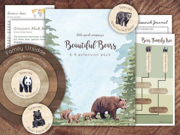 Winter Animals Unit Nature Study Homeschool Printable Prek - Etsy Canada
