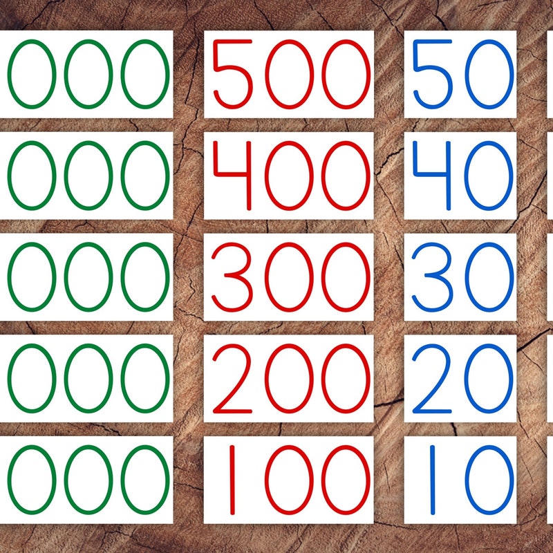 Montessori Math - Etsy