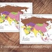 Asia Montessori Puzzle Map Control Sheets DIGITAL DOWNLOAD - Etsy