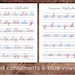 Cursive Handwriting Poster Set, Montessori Cursive - Etsy