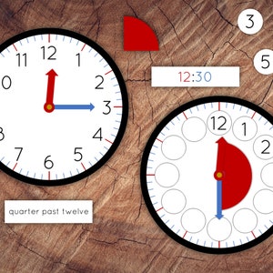 Telling Time Preschool Bundle, Preschool Printable - Etsy