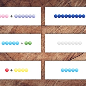 Montessori Bead Bar Addition Pack - Etsy