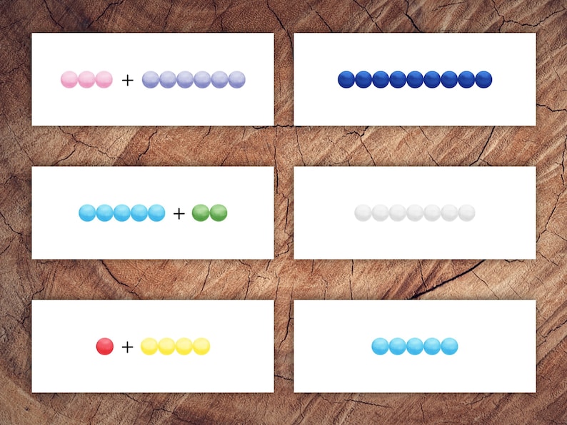 Montessori Bead Bar Addition Pack - Etsy