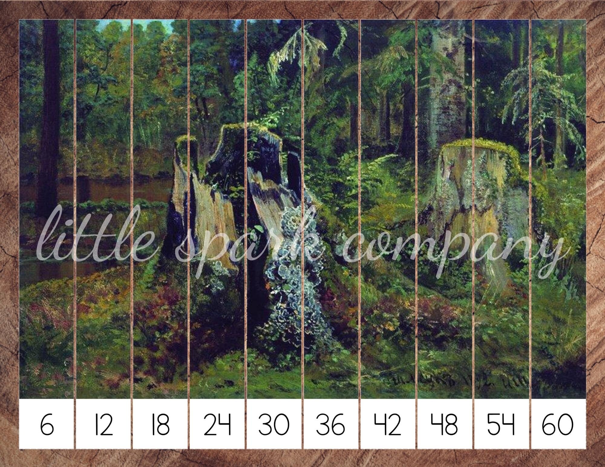Skip Counting Through the Forest With Shishkin, Preschool Skip Counting ...