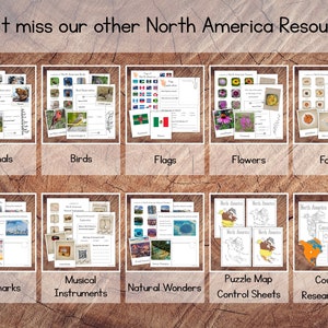 North American Flags Booklet - Etsy