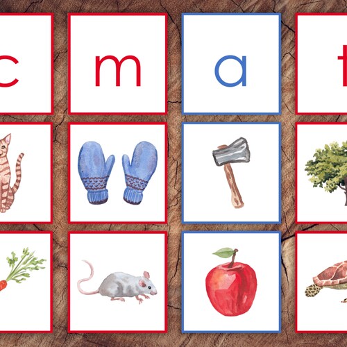 Preschool Letter Sounds Picture Matching Activity - Etsy