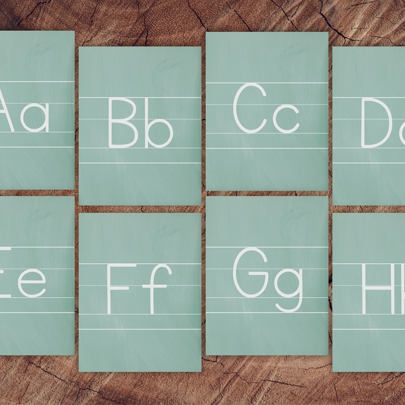 Chalkboard Letter - Etsy
