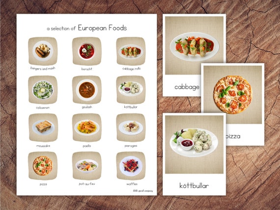 European Food List