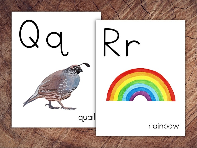 Alphabet Posters Large Format for Classroom Use - Etsy