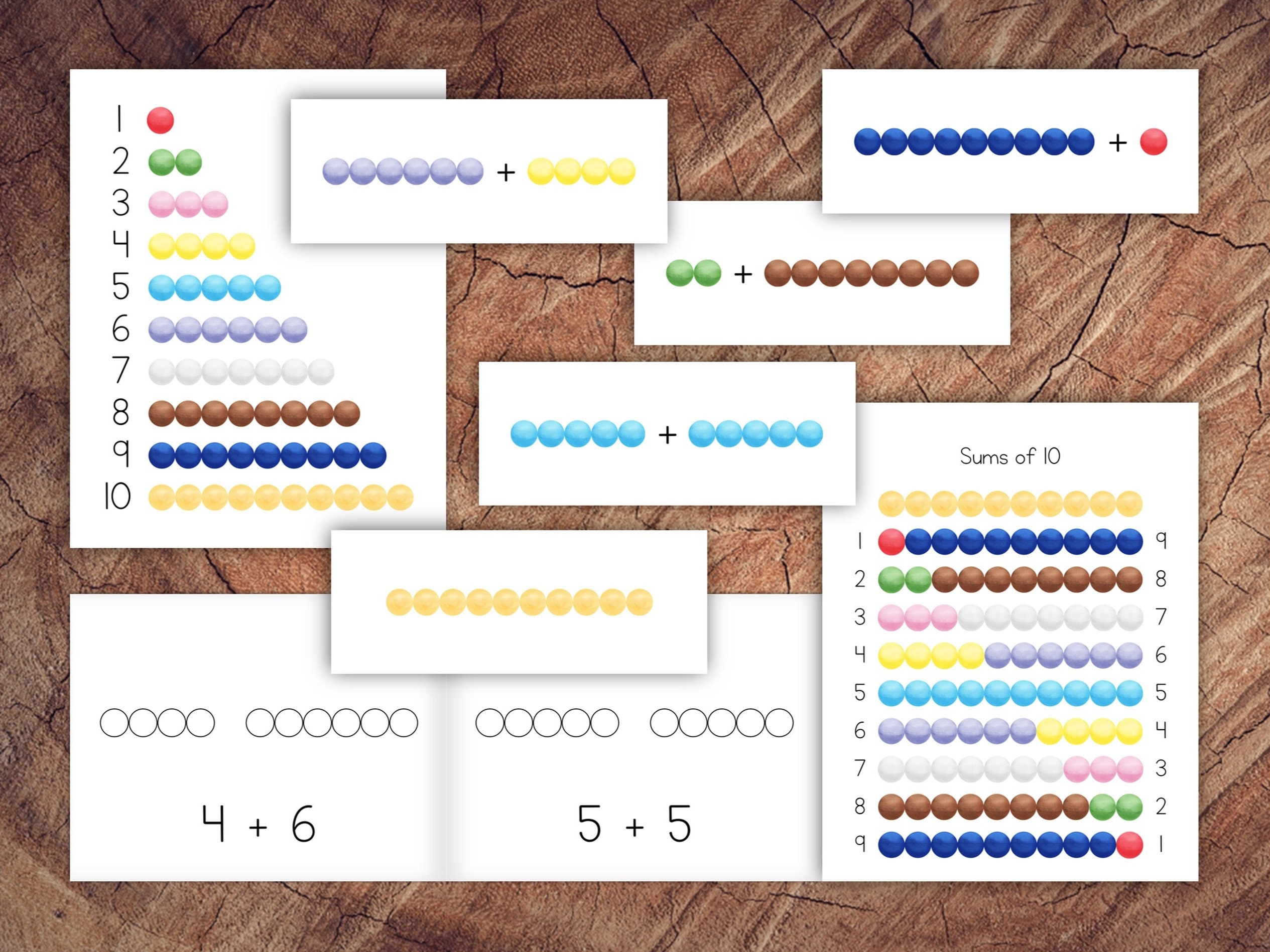 Montessori Bead Bar Addition Pack - Etsy Australia