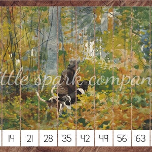 Skip Counting With Homer, Preschool Skip Counting Puzzles - Etsy