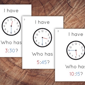 Telling Time Preschool Bundle, Preschool Printable - Etsy