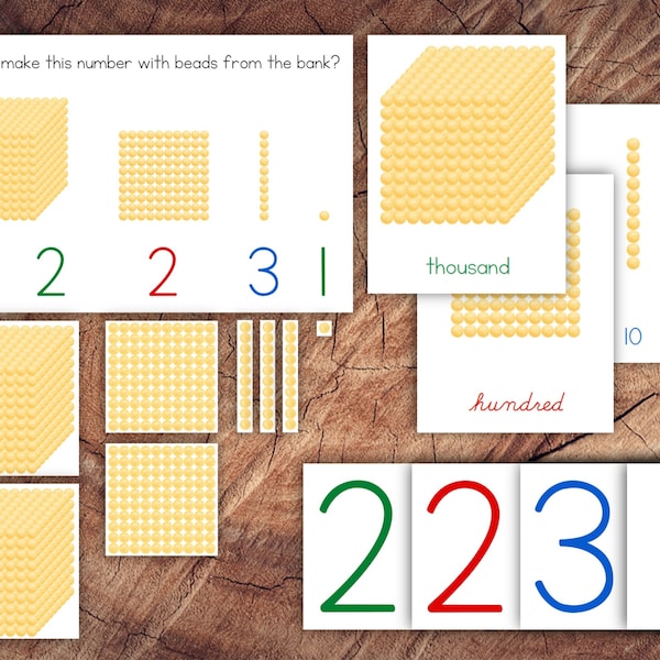 Montessori Math - Etsy