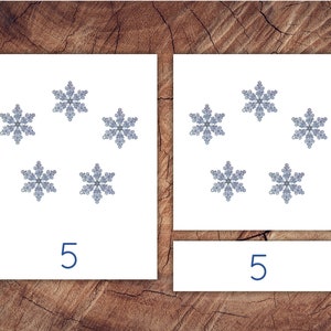 Snowflakes Bundle, Preschool Literacy, Math DIGITAL DOWNLOAD - Etsy