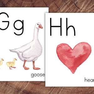Alphabet Posters, Large Format for Classroom Use - Etsy
