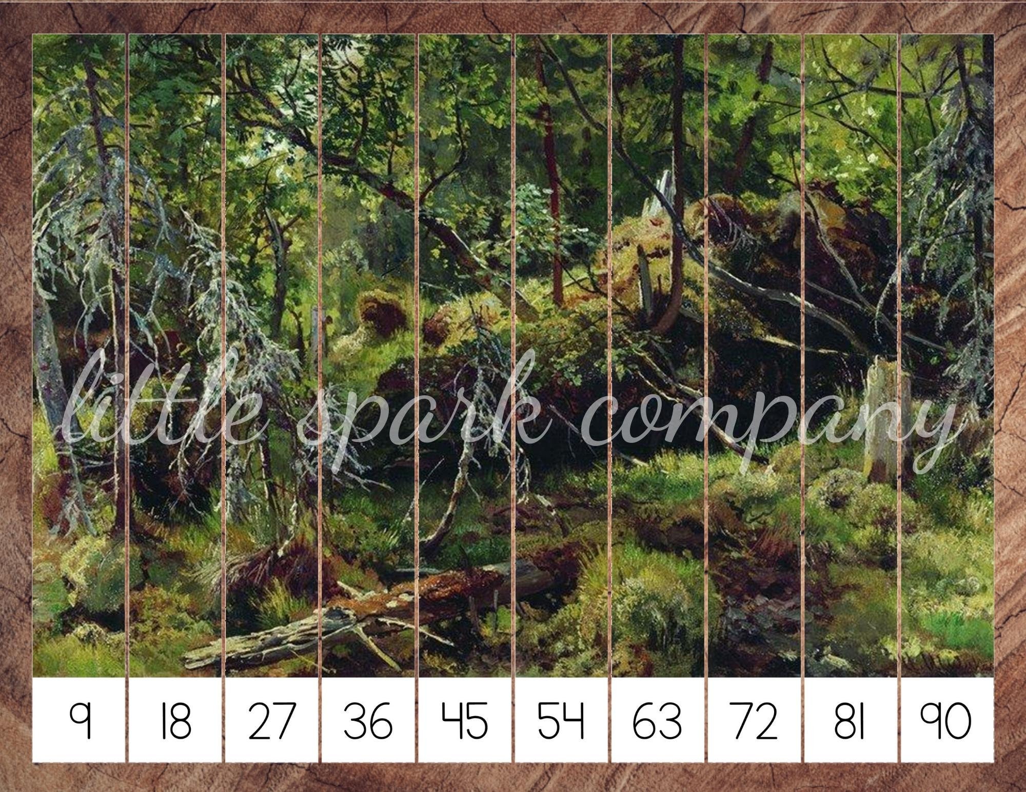 Skip Counting Through the Forest With Shishkin, Preschool Skip Counting ...