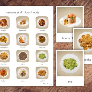 African Foods Pack With Extension - Etsy Canada