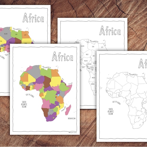 Europe Montessori Puzzle Map Control Sheets DIGITAL DOWNLOAD - Etsy