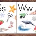 Preschool Alphabet Letter Sounds Poster Set - Etsy