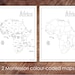 Africa Montessori Puzzle Map Control Sheets - DIGITAL DOWNLOAD - Etsy