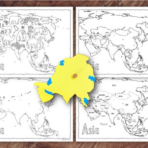 Asian Countries Research Pack, Homeschool Geography - Etsy