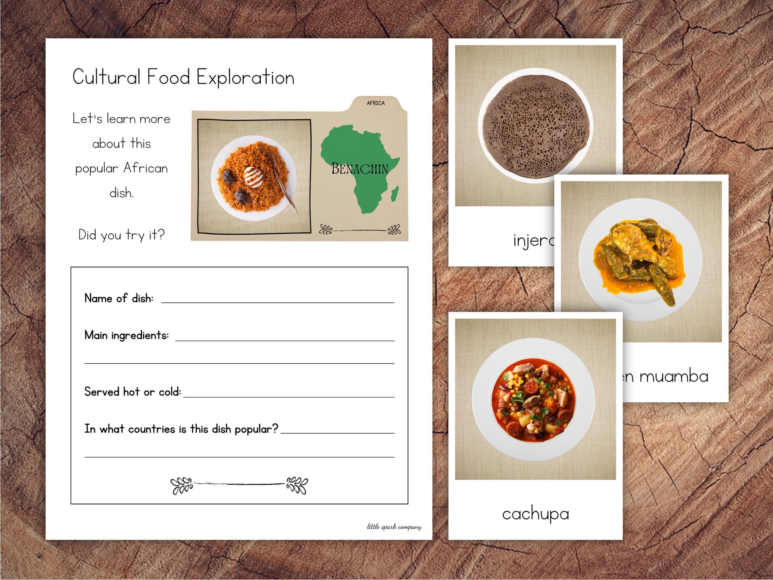 African Foods Pack With Extension - Etsy Canada