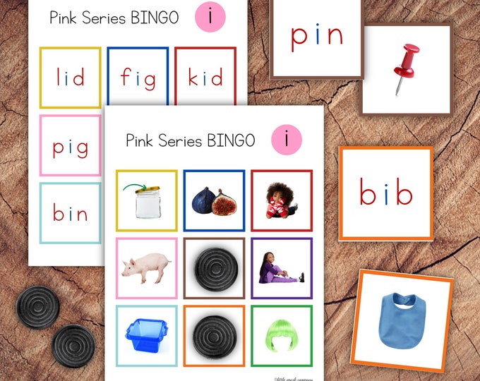 O Sound Pink Series Montessori Printable - Etsy Canada