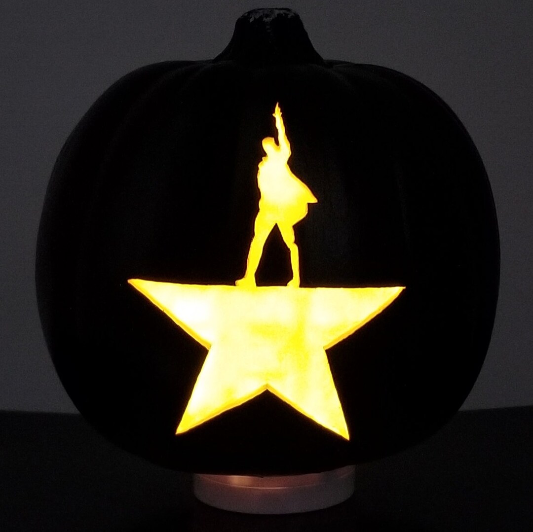 Hamilton Logo - 6 Inch Custom Hand-carved Artificial Pumpkin - Etsy