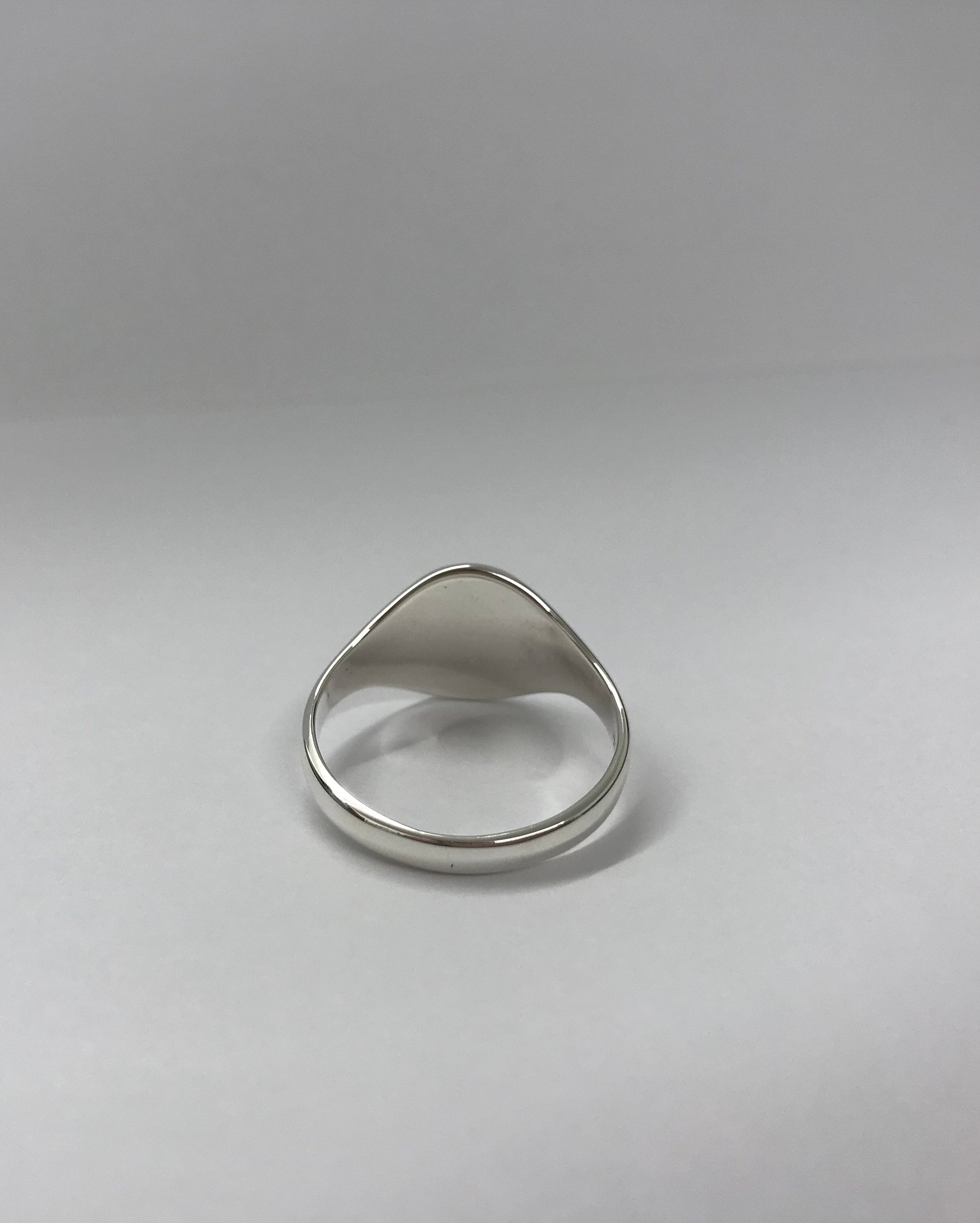 Sterling Silver Prince of Wales Signet Ring: Handcrafted Gift - Etsy