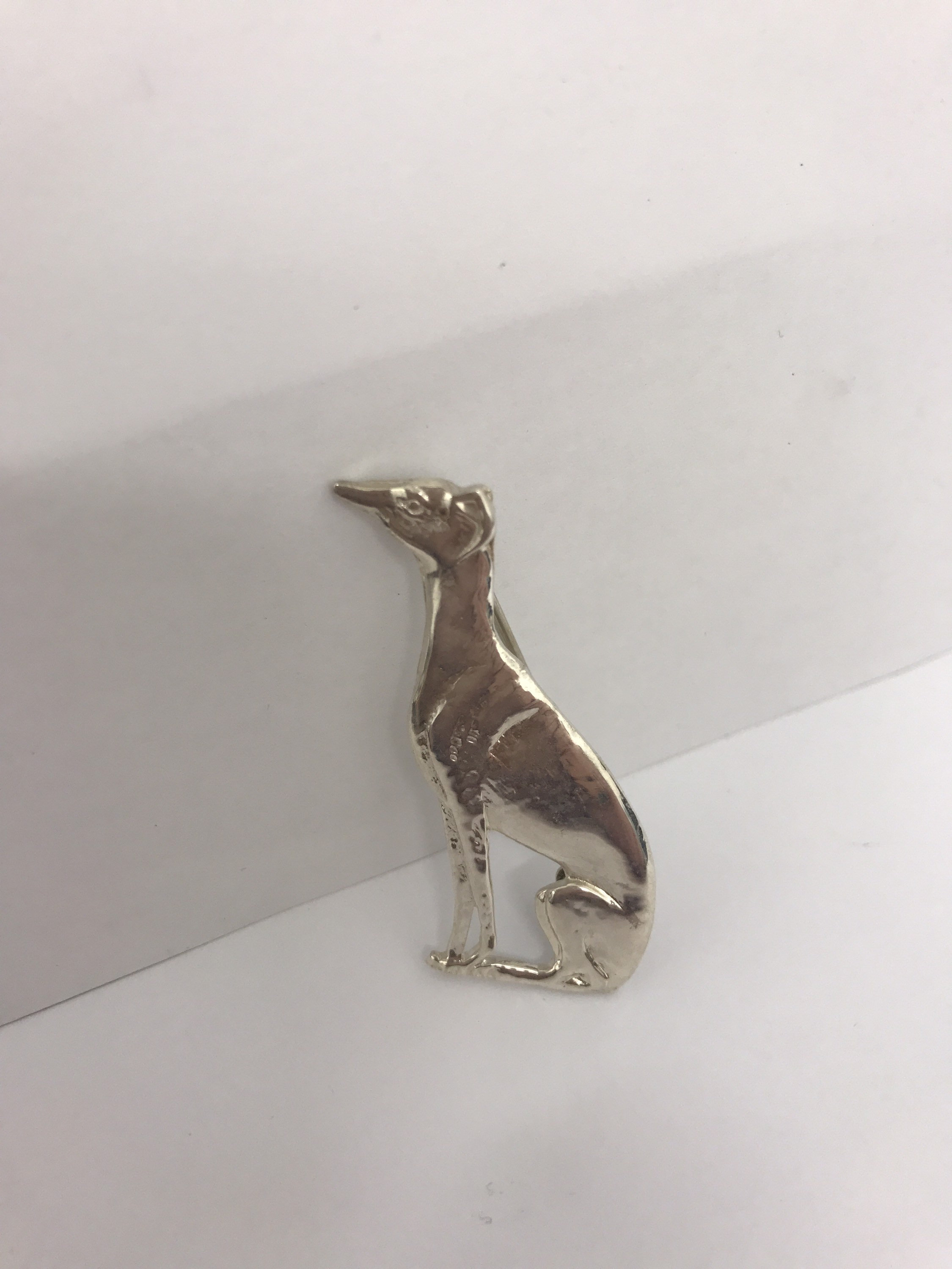 Sterling Silver 925 Greyhound Brooch Greyhound Pin Badge - Etsy Hong Kong
