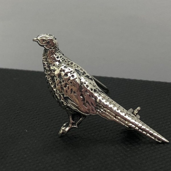 Pheasant Brooch - Etsy
