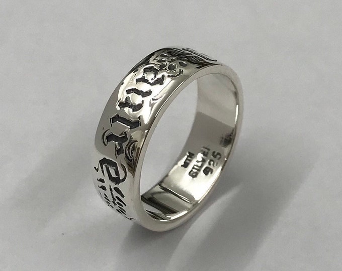 RARE Antique 1700's English 22k Gold Posey Band or Wedding Ring - Etsy