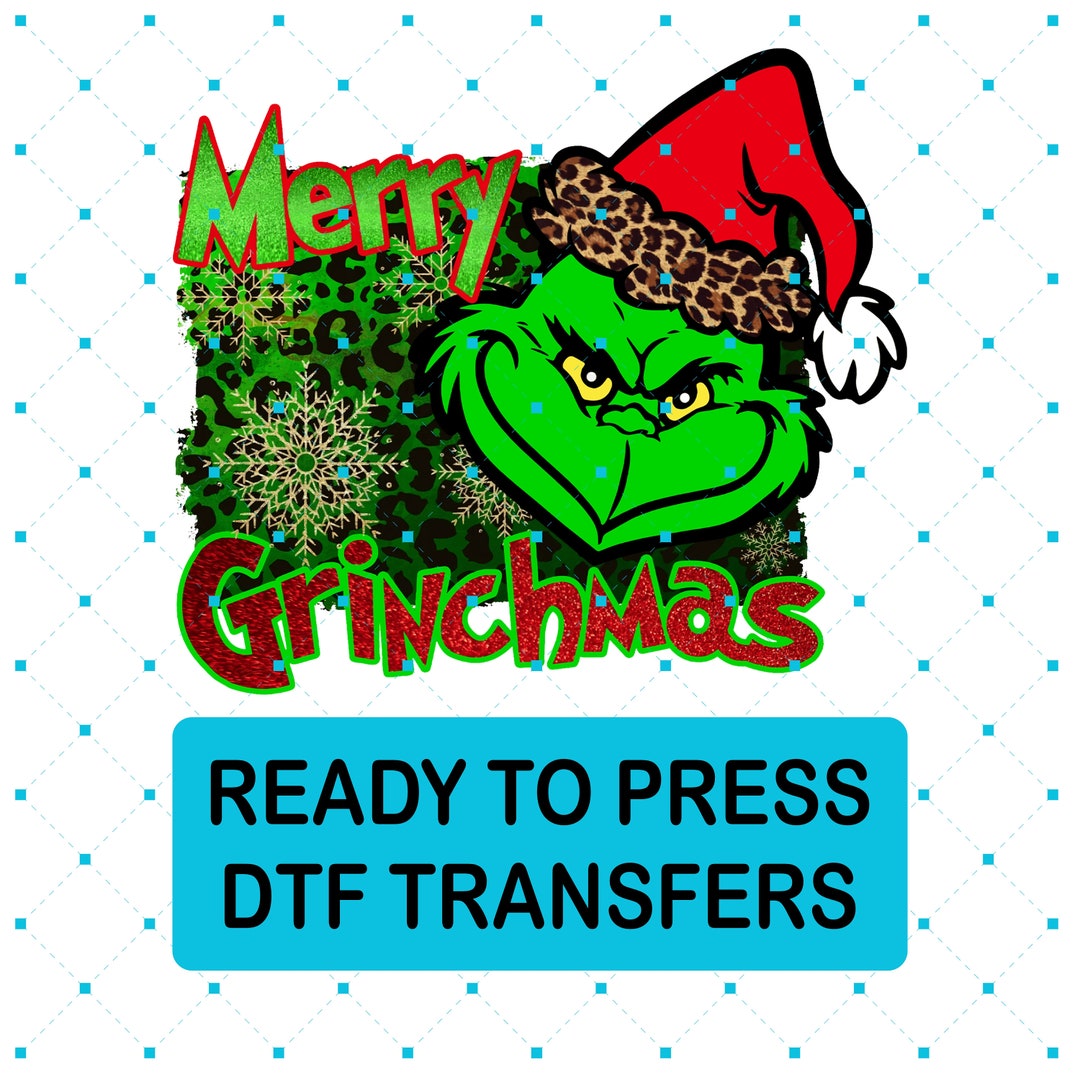 Best Seller Grinchmas Christmas DTF Grinch Lovers DIY Grinchmas Shirt Transfer Grinch Heart ...