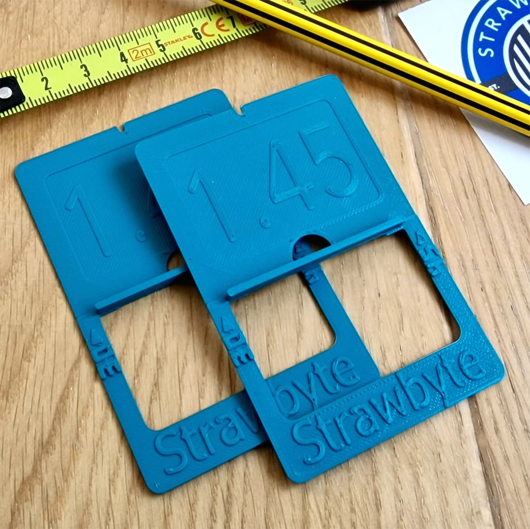 Original Waste Side Jig™ 1.45mm Kerf for Easy Track Saw Cuts (pair) for ...