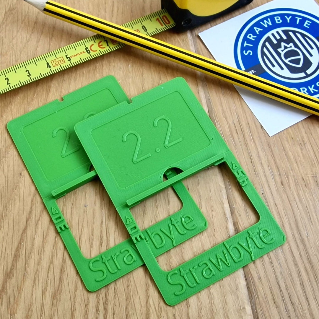 Original Waste Side Jig™ 2.2mm Kerf for Easy Track Saw Cuts (pair) Inc ...