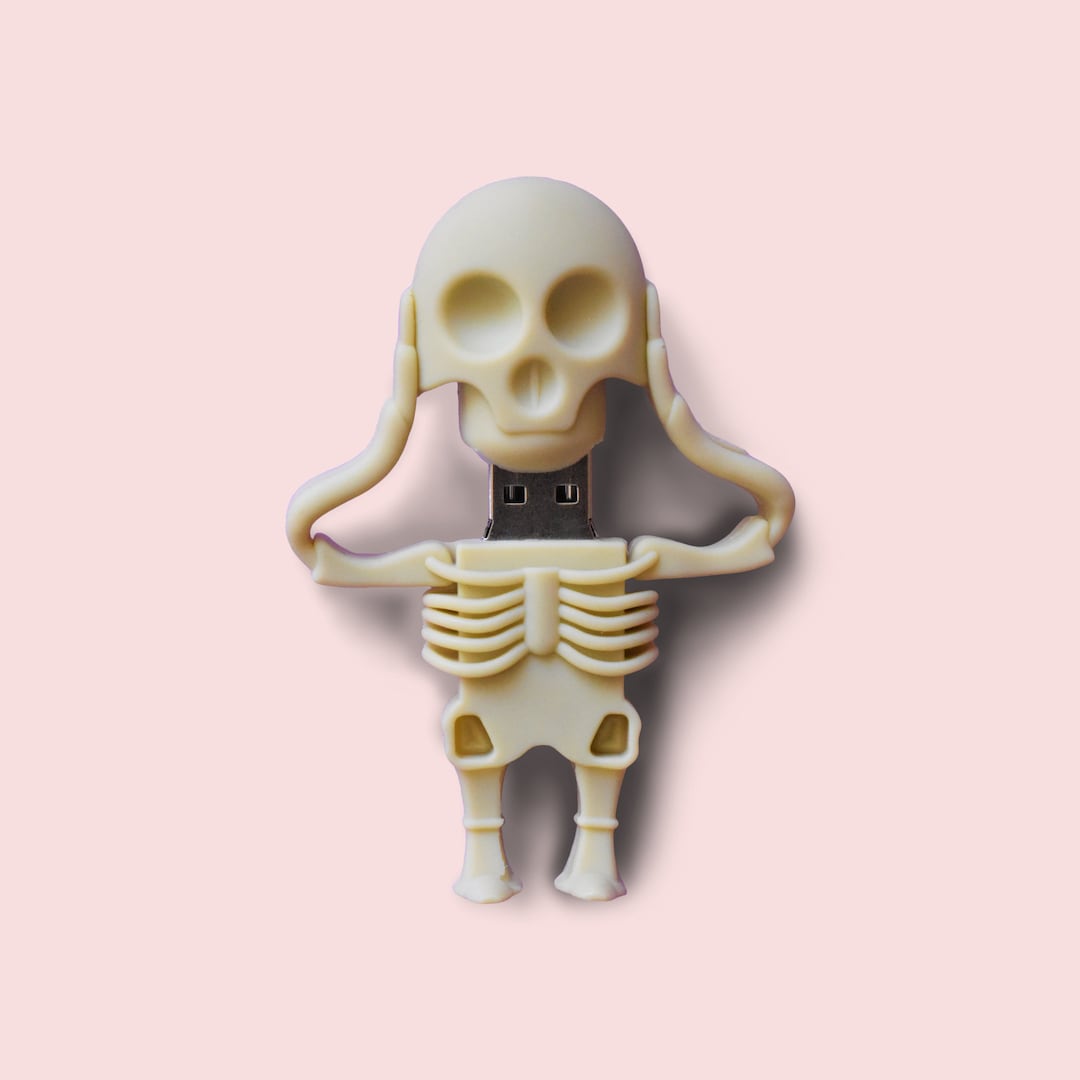 Skeleton 32GB USB 2.0 Flash Drive, Science Stationery, Geekery, Anatomy ...