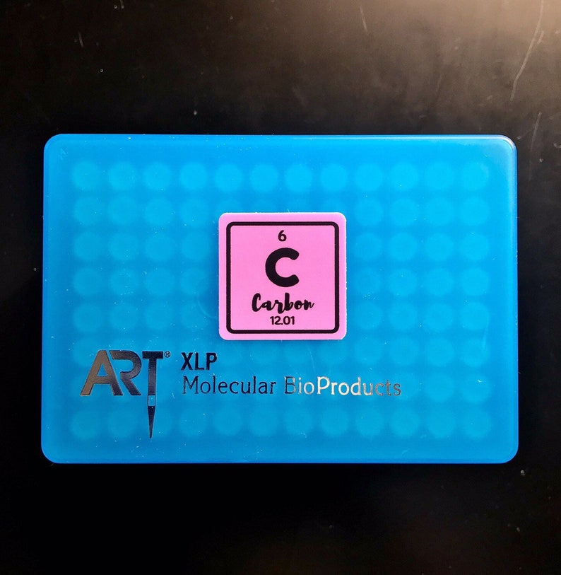 Carbon Vinyl Science Sticker Periodic Table Element - Etsy