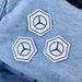 Mercedes Benzene Molecule, Vinyl Science Sticker, Science Pun, Organic ...