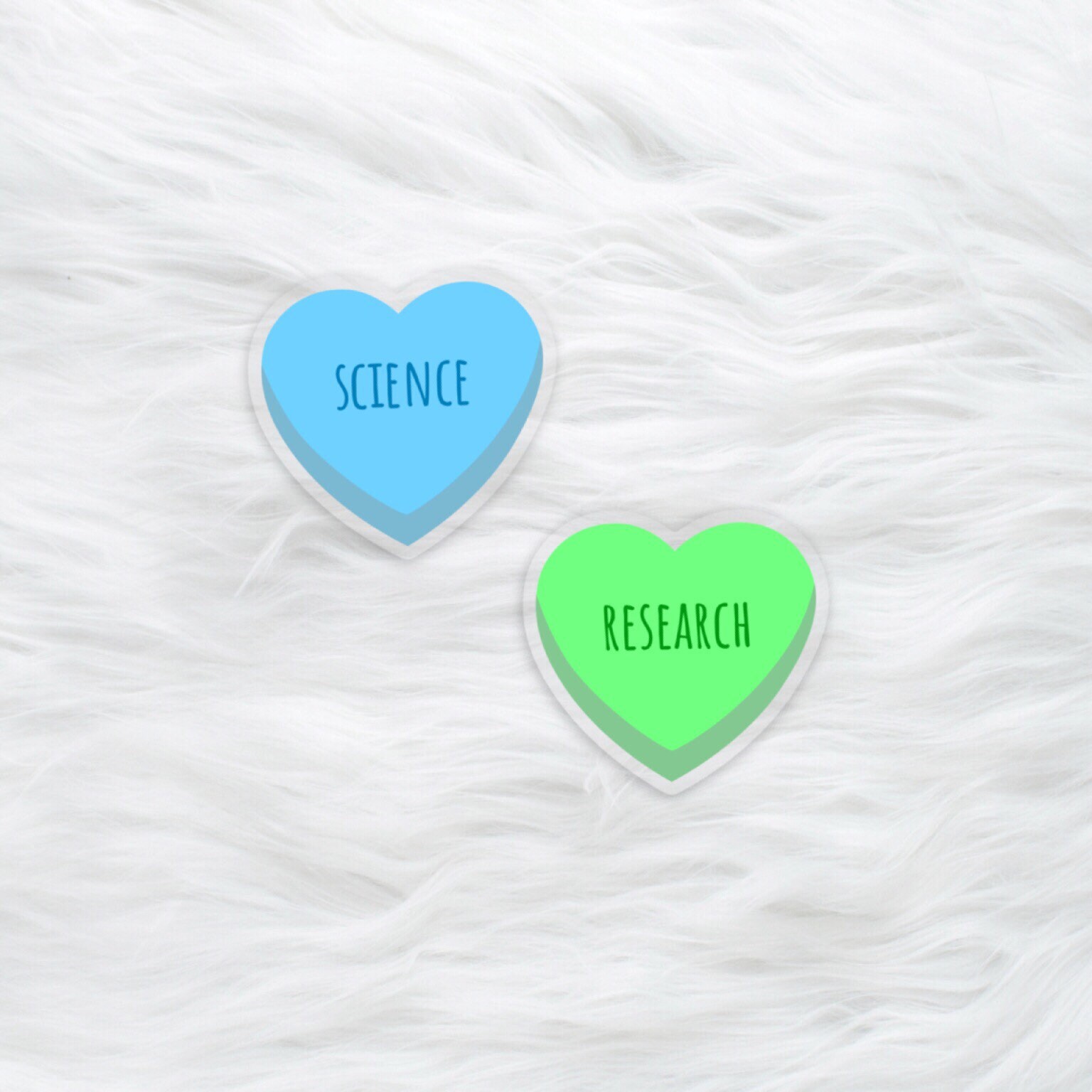 Candy Heart science Research Transparent Vinyl STEM | Etsy