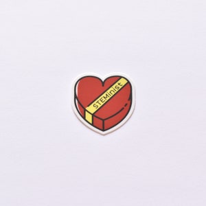 Steminist vinyl science sticker unique STEM gift women in | Etsy