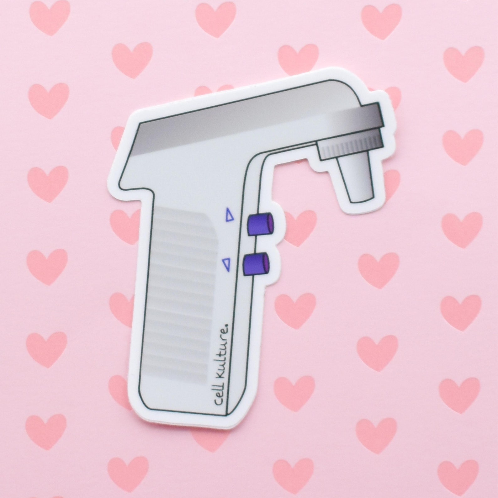 Pipette Controller Vinyl Science Sticker Biology Cell - Etsy