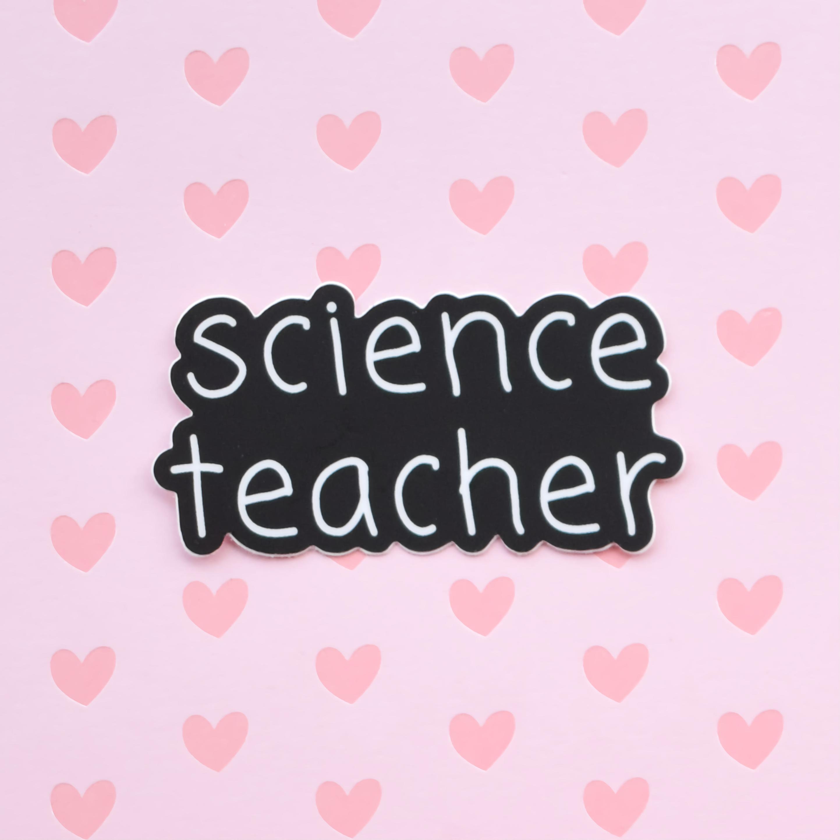 Science Teacher Vinyl STEM Sticker Back to School Gift for - Etsy