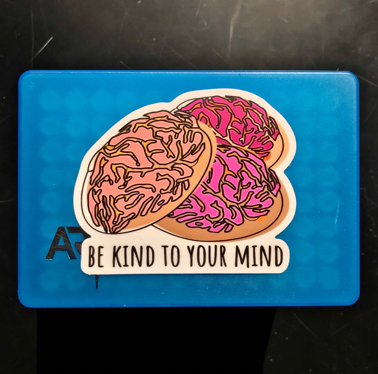 Be Kind to Your Mind Vinyl Science Sticker Brain Pan Dulce - Etsy