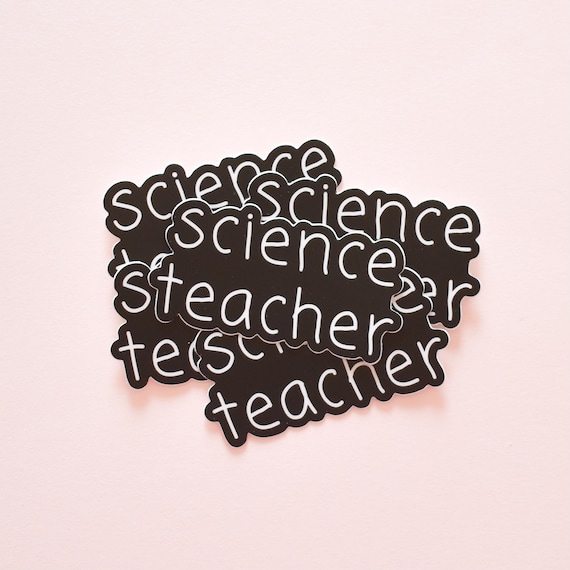 Science Teacher Vinyl STEM Sticker Back to School Gift for | Etsy