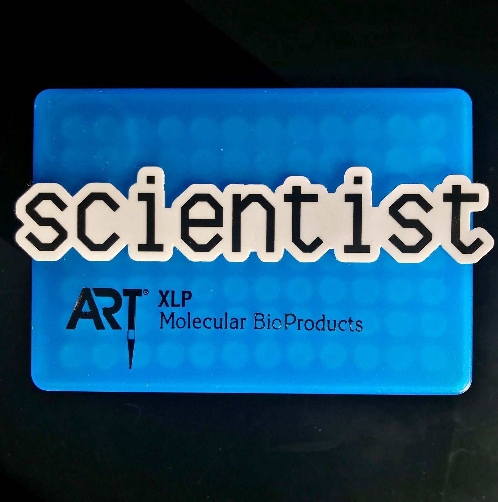 Scientist Vinyl Science Sticker Biology Chemistry Unique | Etsy