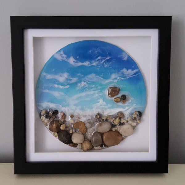 Pebble Epoxy Art - Etsy