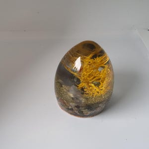 Paperweight/ornament With Tree, and Stream in Epoxy Resin Art - Etsy