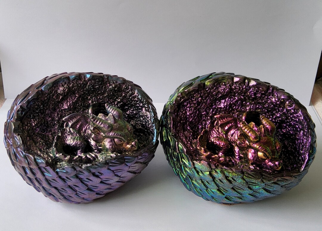Baby Dragon Egg Paperweight, Ornament, Door Stop in Resin - Etsy